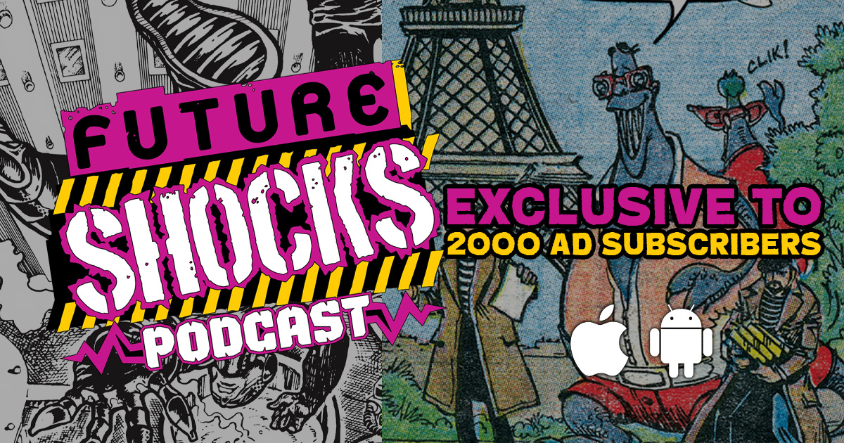 More 2000AD Audio Dramas Announced: ‘Future Shocks’ Podcasts Exclusive ...