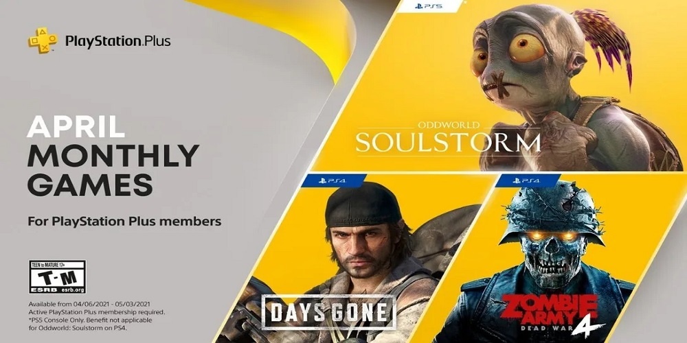 PlayStation Plus New Games For April 2021 Announced:’ Oddworld ...