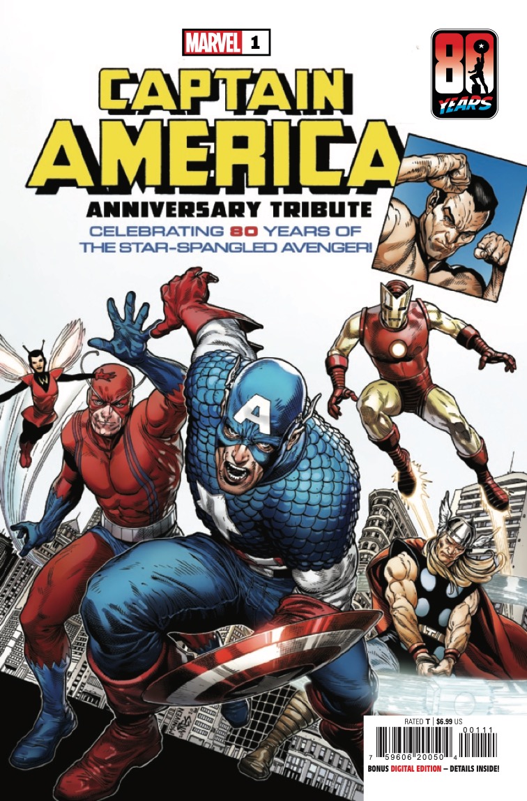 Preview: ‘Captain America Anniversary Tribute’ #1 Celebrates 80 Years ...