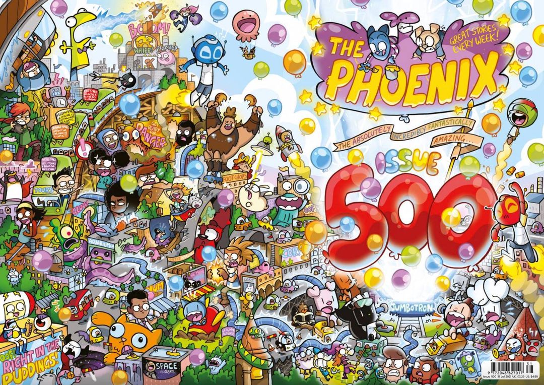Free To Read: ‘The Phoenix Comic’ Celebrates Issue 500, One Of Britain ...