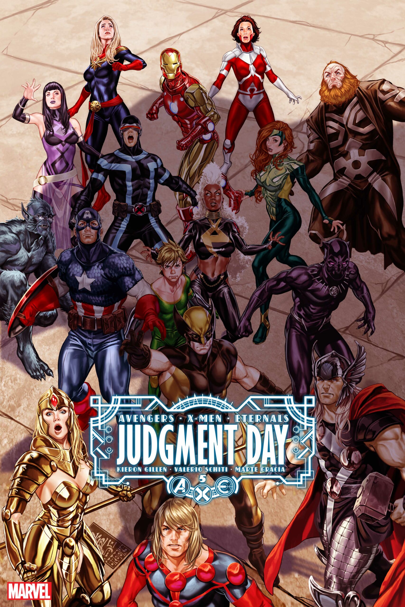 Celestial Judgment Arrives For The Avengers, X-Men, And Eternals In A.X ...