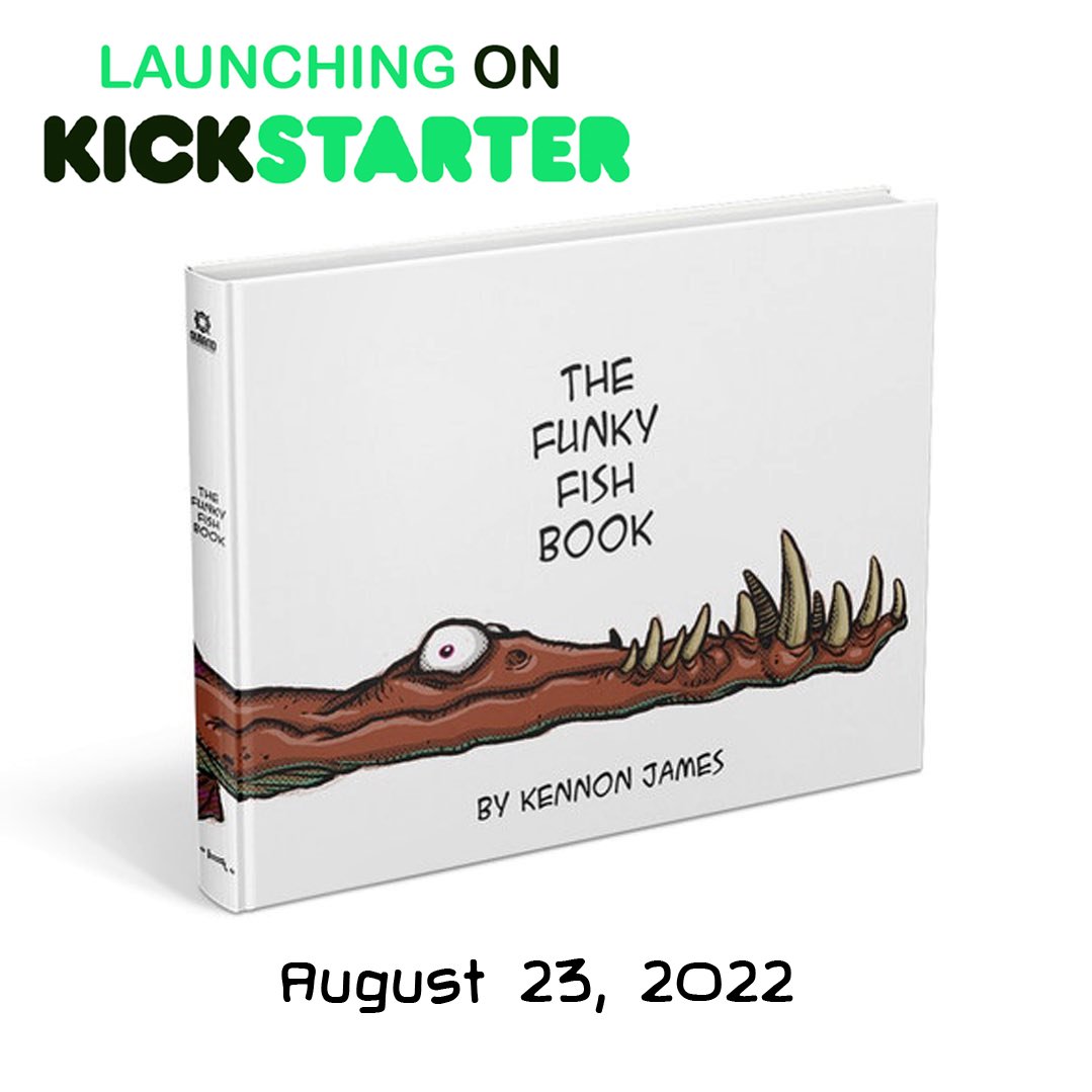 Interview: Going Funky Fishing With Artist Kennon James – COMICON