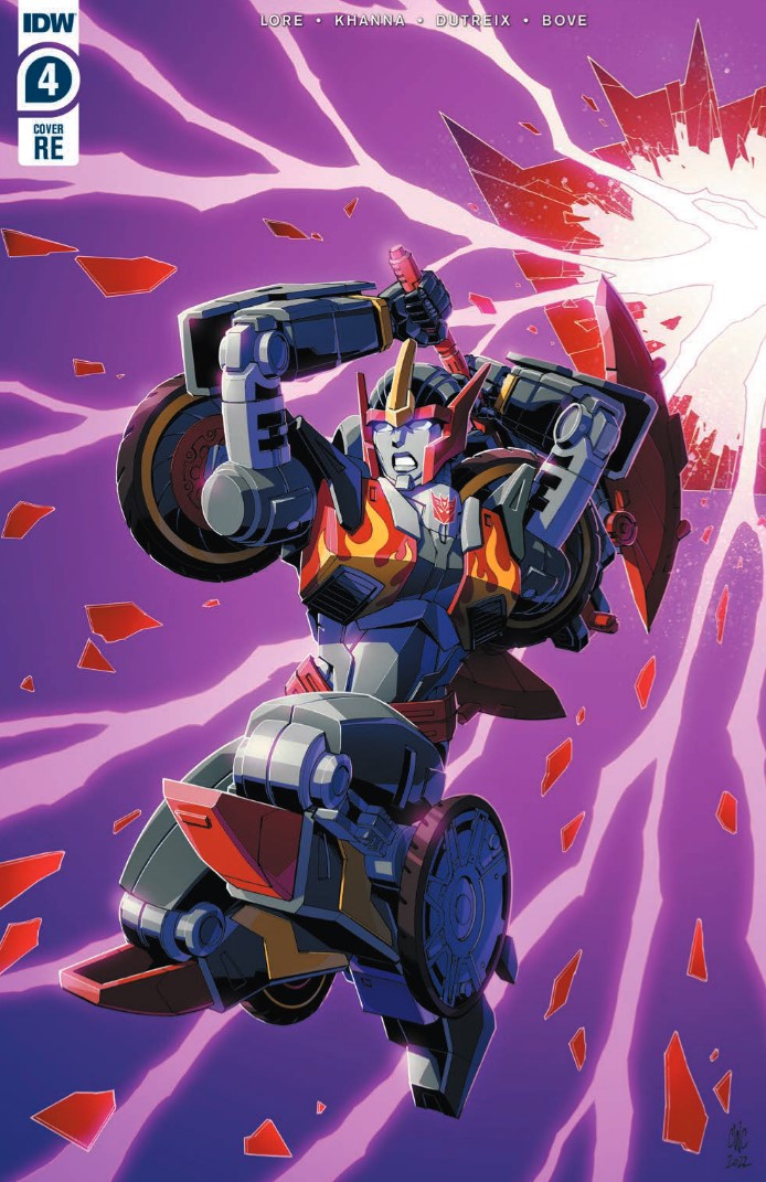 Preview: Flamewar Charges Into Battle In ‘Transformers– Shattered Glass ...