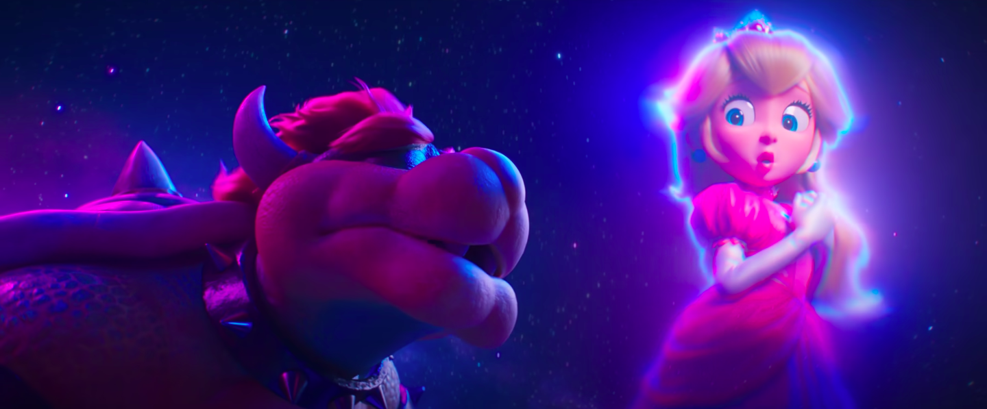 Bowser Serenades Princess Peach In New ‘super Mario Bros Movie Promo